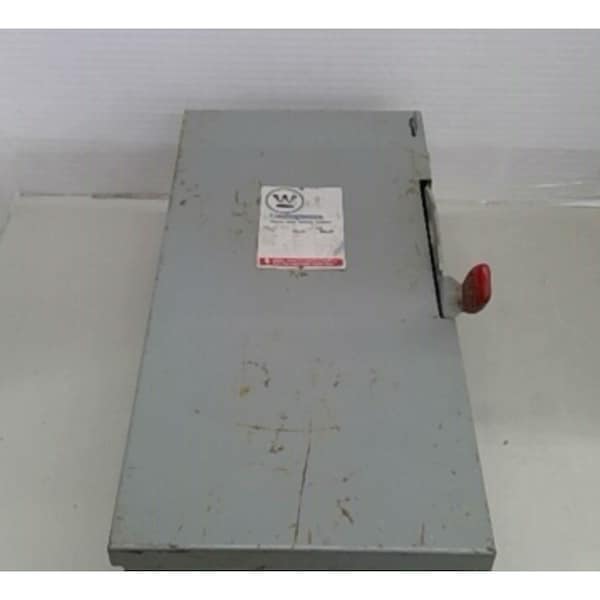 Westinghouse 30A 600 V Heavy Duty Safety Switch Type 1 HFN261 | Zoro