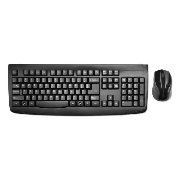 Kensington Keyboard For Life Wireless Desktop Set, 2.4 Ghz Frequency/30 ...
