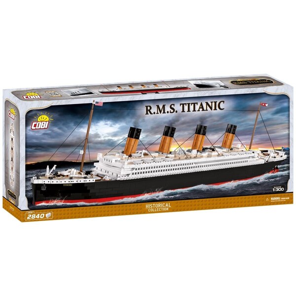Cobi Historical Collection R.M.S. Titanic Building Block, Limited ...