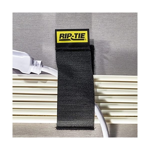 Rip-Tie Cable Wrap, 5 in, 2 in W, Grey, 5 PK C-E5-005-GY | Zoro