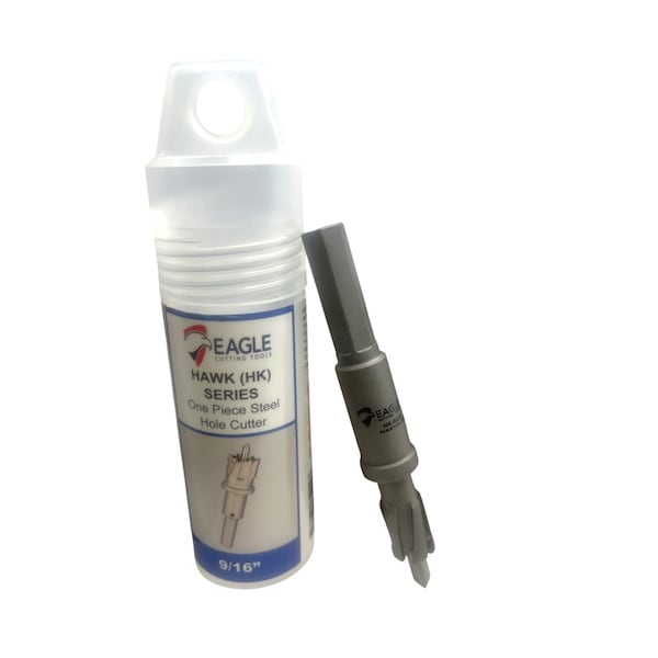 Eagle Cutting Tools 11/16in ONE PIECE STEEL HAWK HOLE CUTTER HK-6875 | Zoro