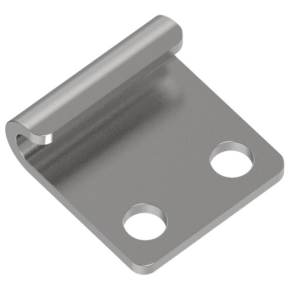 Southco Toggle Style Draw Latch, Keeper, Steel, Zinc Plate, Bright ...