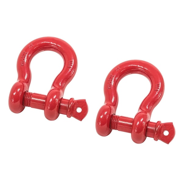 Mytee Products 1-1/4in Anchor Shackle Forged Carbon Steel w/ Alloy ...