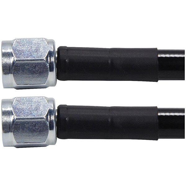 Powerhouse Coated Braided Line 12 in. No.4 Hose 4 AN Straight - 4 AN ...