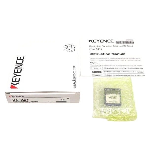 Keyence Vision Systems, For Add-In SD card CA-AD1 | Zoro