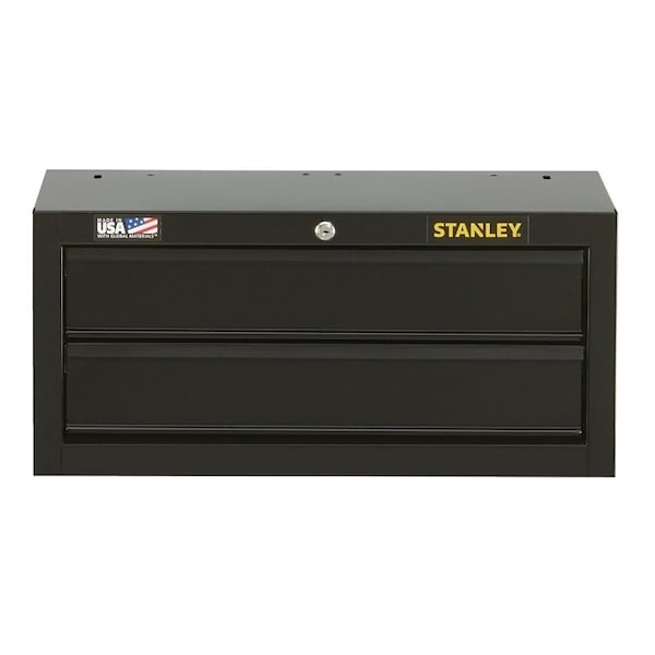 Stanley Tool Chest, 2 Drawer, Black STST22621BK | Zoro