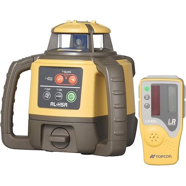 Topcon RL-H5A Self-Leveling Construction Laser with rechargeable ...