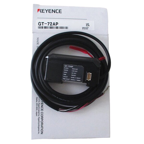 Keyence Digital Contact Sensor Amplifier Unit, DIN Rail Type, PNP GT ...