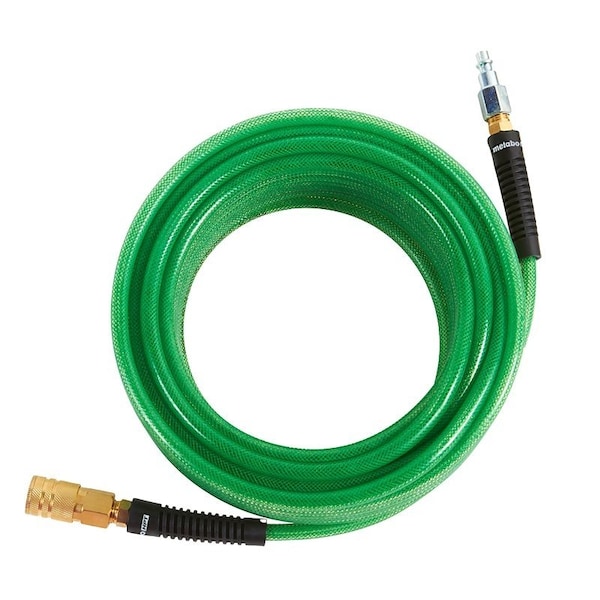 Metabo Hpt Air Hose with Industrial Fittings, 1/4 in OD, 50 ft L ...