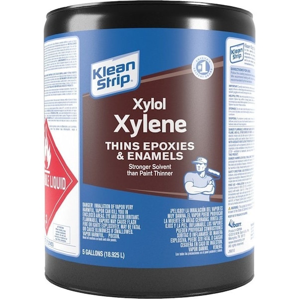 Klean-Strip SOLVENT XYLOL XYLENE LIQ 5GAL CXY24 | Zoro
