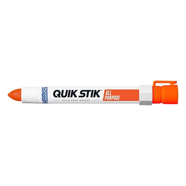 Markal Paint Crayon, Large Tip, Orange Color Family 61071 | Zoro