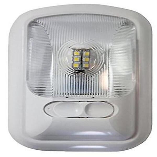 Auto Usa Single LED Euro Light with Optic Lens, Bright White AU349616 ...