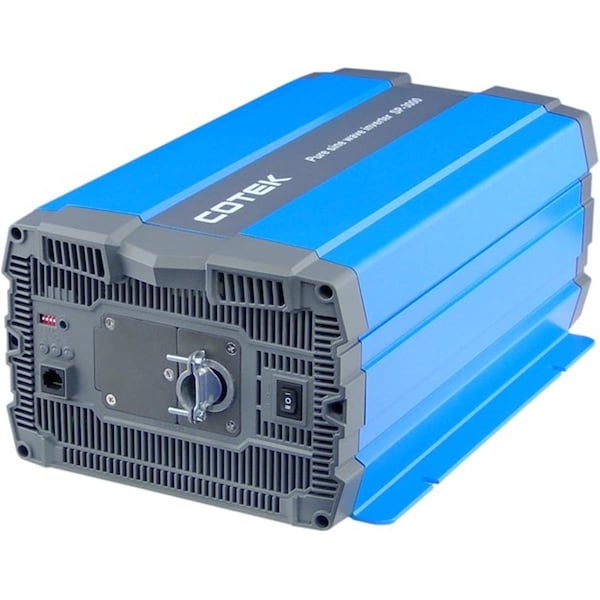 Cotek 3000 Watt, 12 VDC Pure Sine Wave Inverter SP3000-112 | Zoro