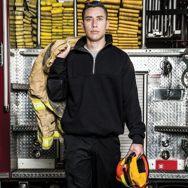 Game Workwear The Responder Turtleneck Jobshirt, Grey, Size 3X 8025-T ...