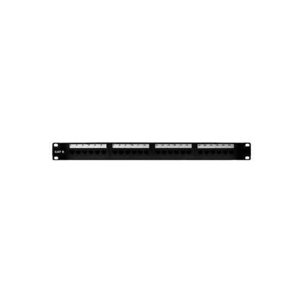 On-Q On-Q Cat 6 24-Port Rack Mount Patch Panel - Category 6 24-Port ...