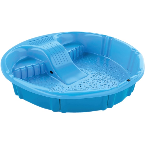 H2O 12''D.x60''Dia. Blue Polyethylene Econo Slide Pool 1003-MAYBLU-12 ...