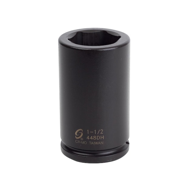Sunex 3/4 in Drive 1-1/2 in Deep Hex Budd Wheel Impact Socket 448DH | Zoro