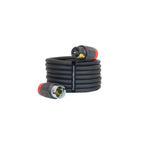 Power Assemblies 50A Spider Box California Style Locking Cable 25 ft ...