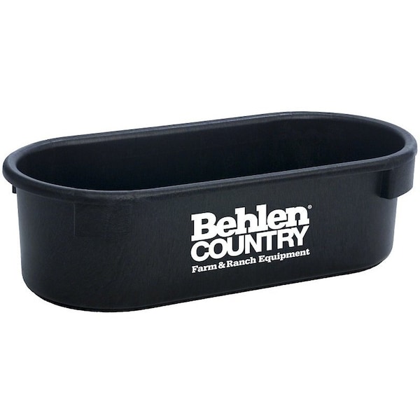 Behlen Country Freeland FBT1742BLK Stock Tank, 27 gal, Black 52120275 ...