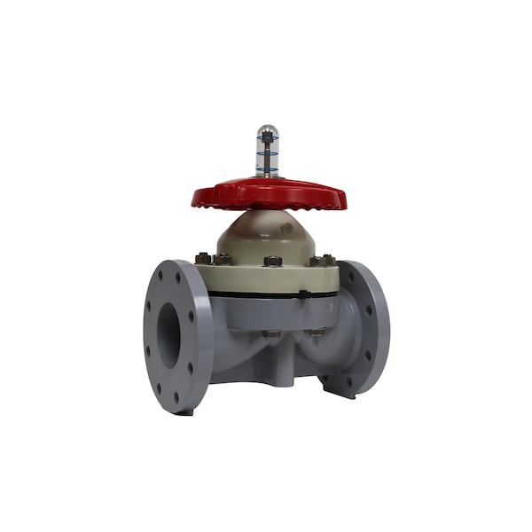 Asahi Valve, Diaphrgm, 1", CPVC, Flanged 1464010 | Zoro