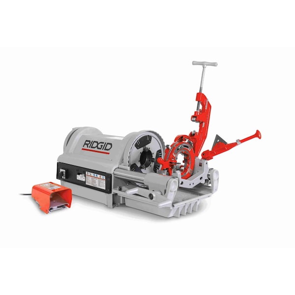 Ridgid Model 1224 Threading Machine with Hammer Chuck, 26092, 1/4" - 4 ...