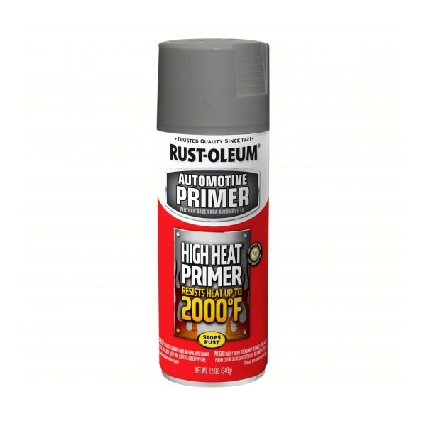 Rust-Oleum High Heat Primer, 12 oz, Exterior, High Heat Primer, Solvent ...