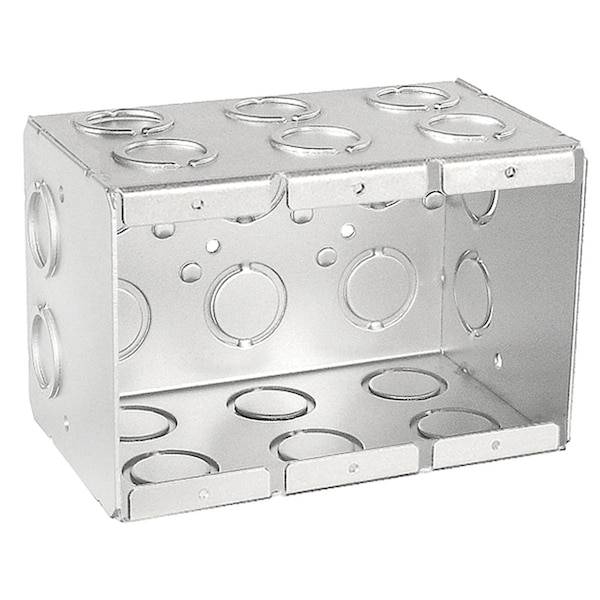 Southwire Electrical Box, 65 cu in, Masonry Box Type, 3 Gangs, Steel TB ...