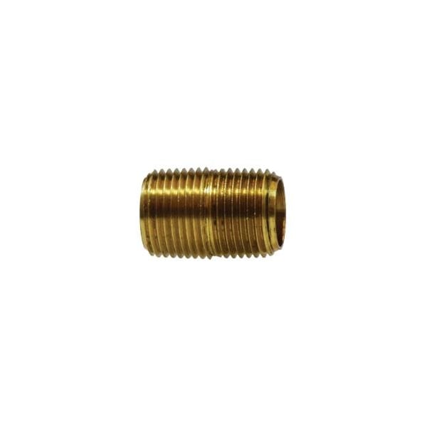 First Fitting & Fastener 1/2 BRASS CLOSE NIPPLE PIPE FITTING 28134MID ...