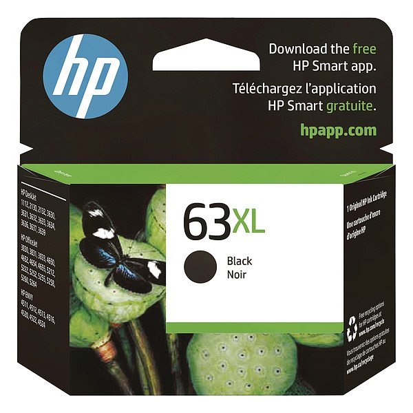 Hp HP 63XL Original Ink Cartridge - Single Pack - Inkjet - High Yield ...