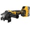 Dewalt 20V MAX* XR Brushless Cordless 4-1/2 in. - 5 in. Angle Grinder Kit with XR POWERPACK ...