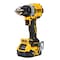 Dewalt Cordless Drill/Driver Kit, 1/2 in, 20V DC DCD800P1 | Zoro