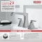 Delta Ashlyn Two Handle Widespread Bathroom Faucet with EZ Anchor 3564-MPU-DST | Zoro