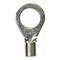 Panduit Ring Terminal, 1/2 in Stud Size, 6 AWG, 2,000 V, Bare Insulated ...