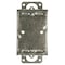 Raco Electrical Box, 7.5 cu in, Switch Box Type, 1 Gang, Galvanized ...