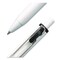 Uniball uniONE Gel Pen, Retractable, Medium 0.7 mm, Black Ink, White ...