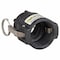 Banjo Cam & Groove Coupling, Type D, 2 in Coupling, 2 in Hose Fitting ...