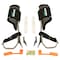 Notch Equipment Gecko Aluminum 3.0 Climbers w/Tree and Pole Gaffs ...