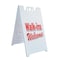 Signmission Walk-ins Welcome, A-Frame & 2 Decals Installed, Heavy-Duty ...