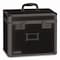 Vaultz File Boxes, Aluminum, 7.25" W, 13.75" D, 12.5" H, Hinged Lid ...