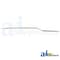 A & I Products SMV Sign Mount, Spade 11" x2" x0.7" A-6A64 | Zoro