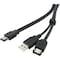 Startech.Com 3ft eSATA and USB A to Power eSATA Cable - M/M ESATAUSBMM3 ...