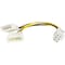 Startech.Com 6in LP4 to 6 Pin PCI Express Video Card Power Adapter ...
