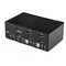 Startech.Com 2 Port Dual DisplayPort USB KVM Switch w/ Audio & USB Hub ...
