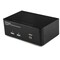 Startech.Com 2 Port Dual DisplayPort USB KVM Switch w/ Audio & USB Hub ...