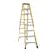 Bauer Ladder 8 ft Fiberglass Stepladder 35208 | Zoro
