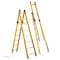 Bauer Ladder 9 ft 5 in, Fiberglass, 375 lb Load Capacity 36106 | Zoro