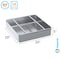 Amgood Stainless Steel Scrap Basket 20 in. x 20 in. x 5 in. For ...
