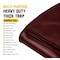 Core Tarps Heavy Duty Tarp, 12 ft x 12 ft, 20 Mil, Maroon, Polyethylene ...
