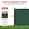 Sealtech Ultra Heavy Duty 200 GSM Privacy Fence Green8X40 NonRecycled ...