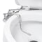 Brondell Side-Mounted All Metal Attachable Bidet with Adjustable Spray ...